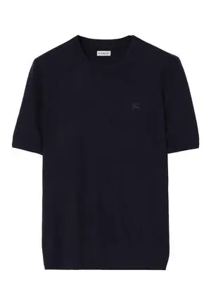 Burberry Cashmere T-shirt - Navy