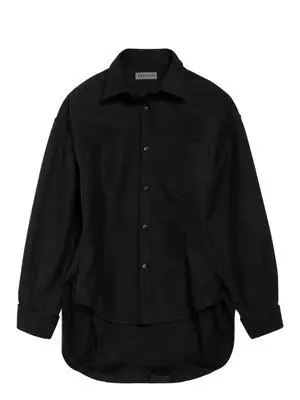 Balenciaga Classic Cotton Shirt - Black