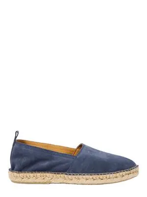 Frescobol Carioca Helio Suede Espadrilles - Blue