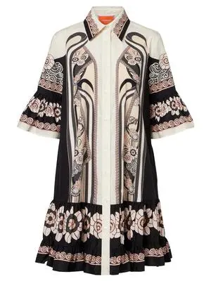 La DoubleJ Choux Printed Shirt Dress - Multicoloured