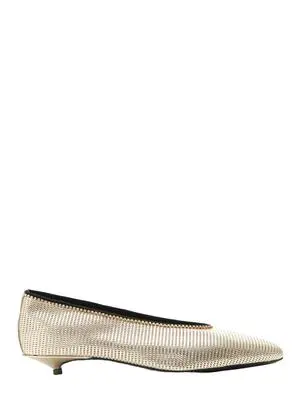 LUCASHEVA Alisa Crystal Pumps - Metallic
