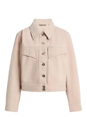 Closed 33° Organic Cotton Denim Jacket - Light Pink