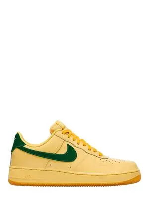 Nike Force 1 Low 'patent Leather Topaz Sneakers - Gold