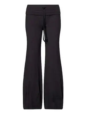 Free People Stretch-jersey Trousers - Black