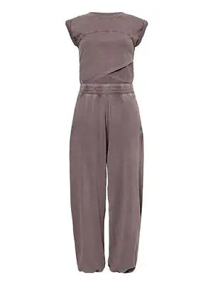 Free People Cotton-jersey Set - Chocolate