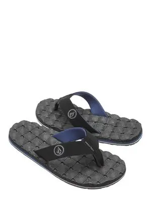 Volcom Recliner Sandal - Grey Blue