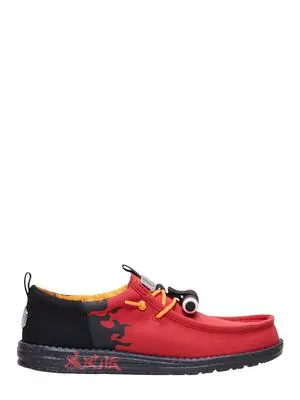 HEY DUDE Wally Funk Naruto Sage Modein - Red/black