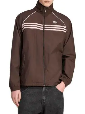 Adidas Chest Stripes Track Jacket - Aurora Coffee//