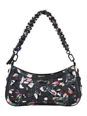 Desigual Faux Leather Crossbody Bag - Black