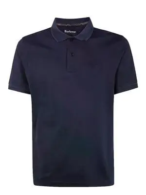 Barbour Logo-embroidered Polo Shirt - Blue
