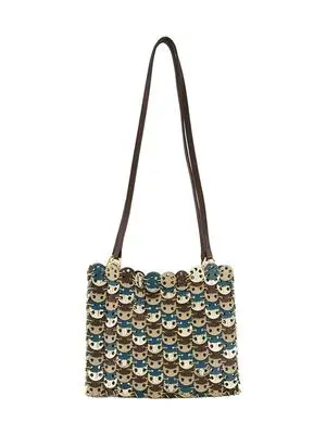 Rabanne Mixed Disc Shoulder Bag Multicolour