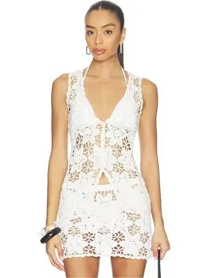 Show Me Your Mumu Heatwave Vest Top - Salt Air Crochet
