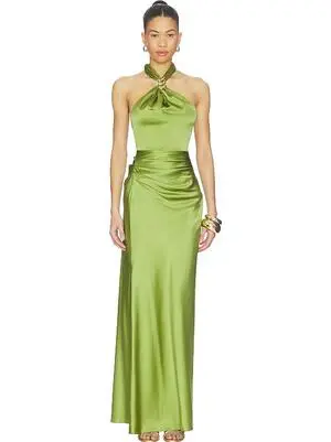 Veronica Beard Flores Bead-Trim Maxi Dress In Black - 65% Off | Editorialist