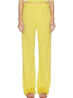 Eterne Eterne Butter Lounge Pant Saffron