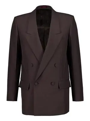 Gucci Double-breasted Panama Jacket - Brown