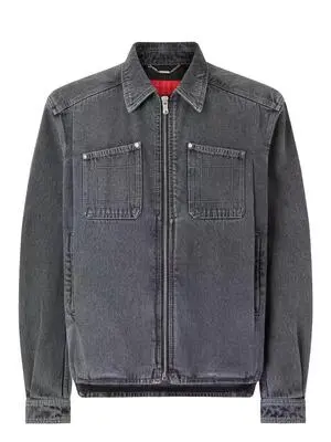 FERRARI Patch-pocket Zip Jacket - Grey
