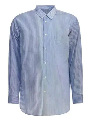 Comme Des Garçons Striped Shirt - Blue