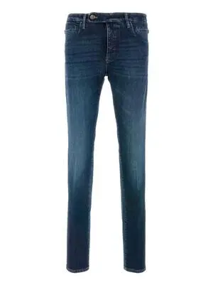 Incotex Five-pocket Jeans - Blue