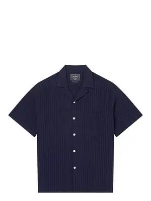 Portuguese Flannel Mondego Cotton-blend Shirt - Blue