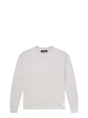 NEIGHBORHOOD Honeycomb Cotton-jersey Sweater - Gray