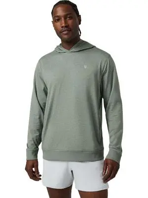 Vuori Ponto Pullover Hoodie - Thyme Heather