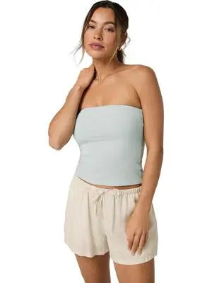 Vuori Pose Tube Top - Storm Blue