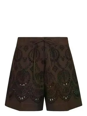 P.A.R.O.S.H Cannes Embroidered Shorts