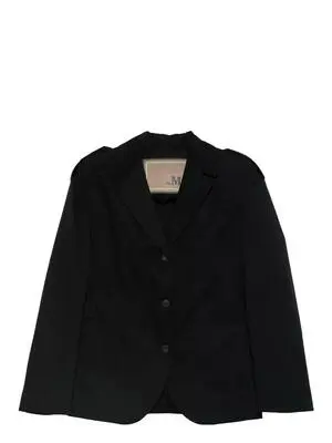 THE M.. Brigida Button Jacket - Black