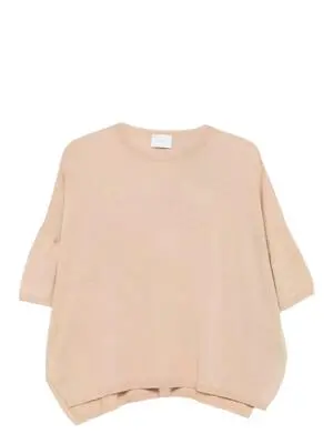 SOLOCASCMIR Short-sleeved T-shirt - Neutrals