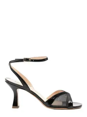 FABIO RUSCONI Open-Toe Sandals Black