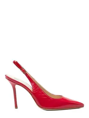 FABIO RUSCONI Slingback Pumps Red