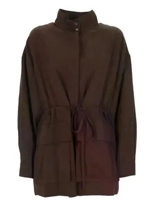 ELEH Drawstring Jacket - Brown