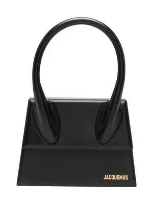 Jacquemus Le Chiquito Leather Shoulder Bag Black