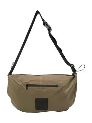 OFF GRID Logo-patch Messenger Bag - Green