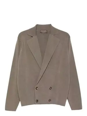 FILIPPO DE LAURENTIIS Double-breasted Cardigan - Green