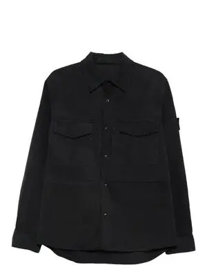 Stone Island Flap Pocket Shirt - Blue