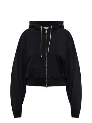 Alexander Wang Zip-up Hoodie - Black