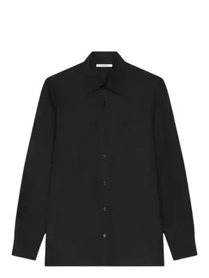 Givenchy Logo-embroidered Shirt - Black