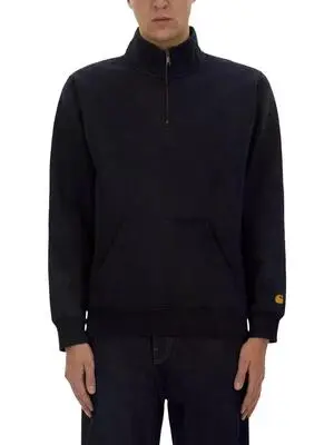 Carhartt Work In Progress Chase Half-zip Sweatshirt - Blue