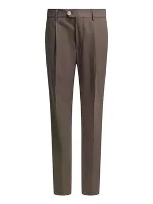 Brunello Cucinelli Pleated Trousers - Brown