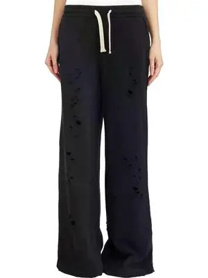 NOSTRA SANTISSIMA Distressed-Effect Pants