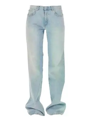 Off-White Baggy Jeans - Blue