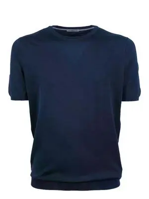 PEOPLE OF SHIBUYA Crew-neck T-shirt - Blue