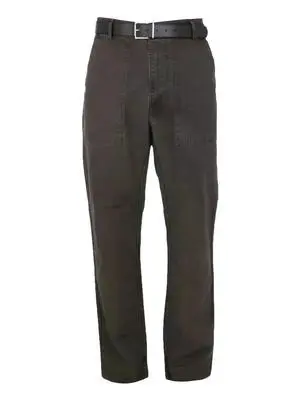 EAST HARBOUR SURPLUS Patch-pocket Trousers - Brown