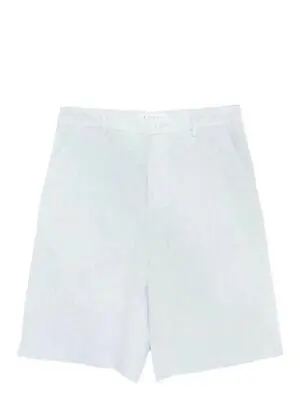 MANUEL RITZ Buttoned Shorts Blue