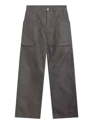 Rick Owens DRKSHDW Mid-Rise Cargo Trousers Grey