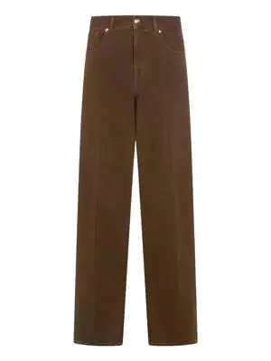 NINE:INTHE:MORNING Pocket Straight Jeans - Brown