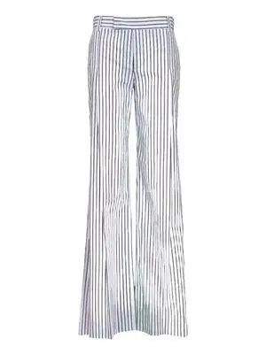 Federica Tosi Striped Trousers - Blue