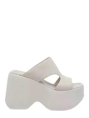 VIC MATIE Platform Sandals Neutrals