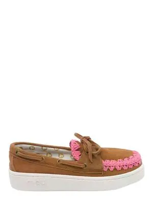 Mou Suede Sneakers - Brown